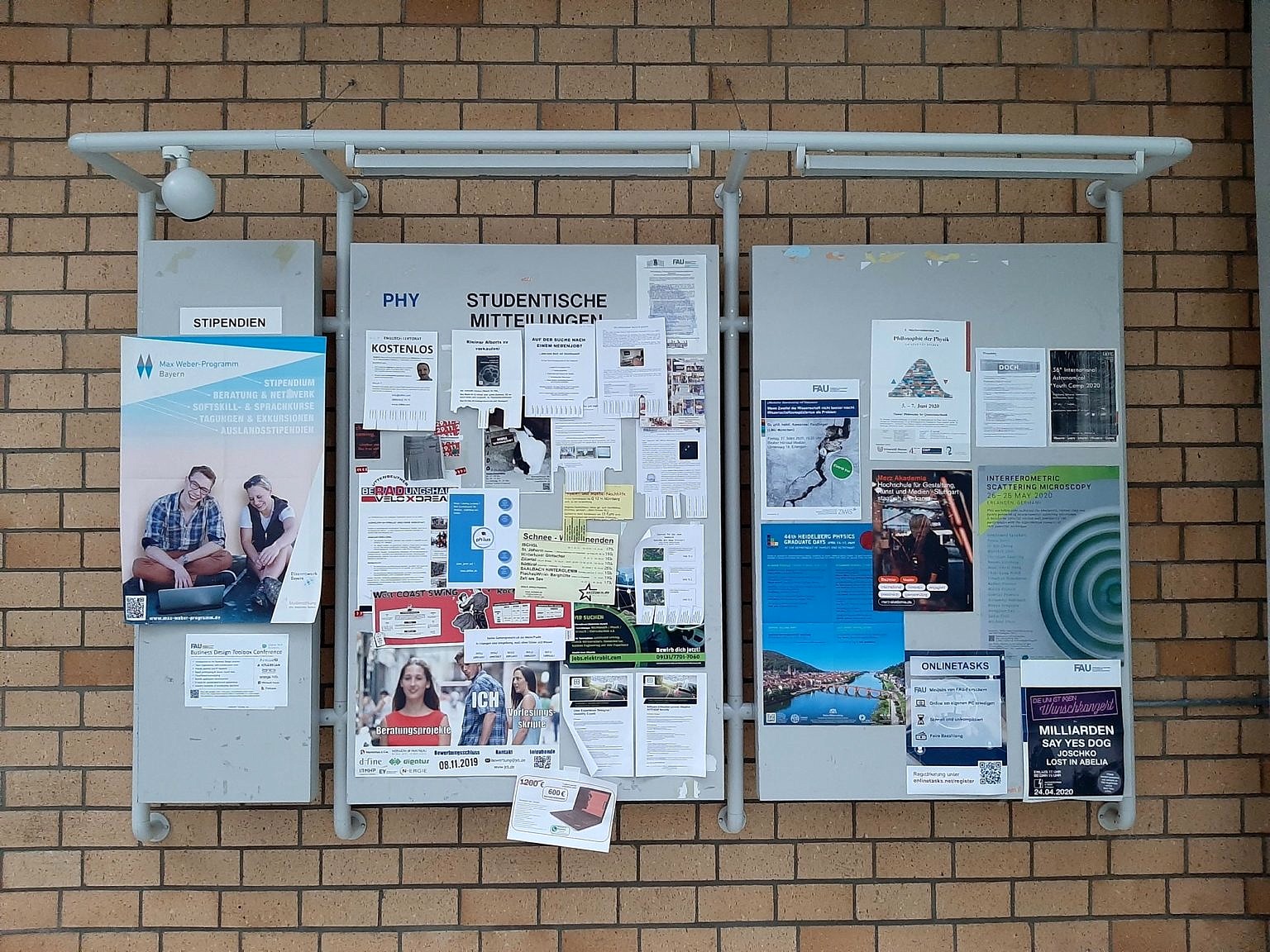 Virtuelles schwarzes Brett auf StudOn eingerichtet - Department Physik